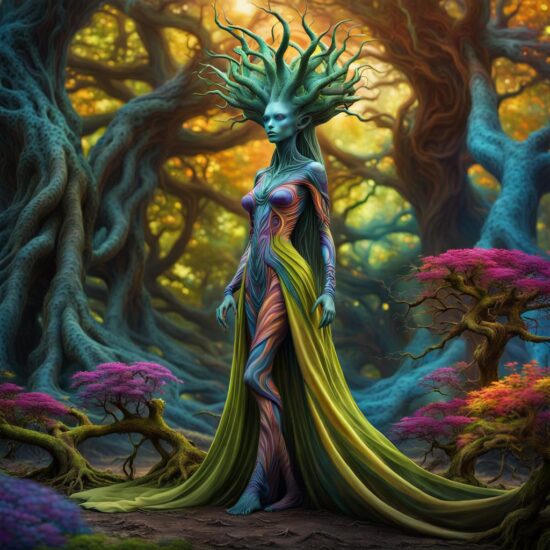 AI Prompt for Alien Tree Queen