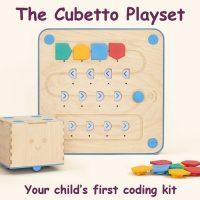 Robot Teaching Kids Cubetto - Hands On Coding For Ages 3 And Up Wooden ...