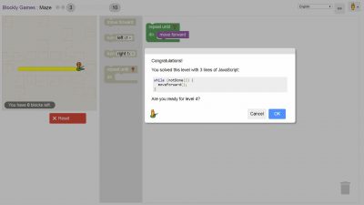 Google’s Blockly Games Maze 1-10 Solutions