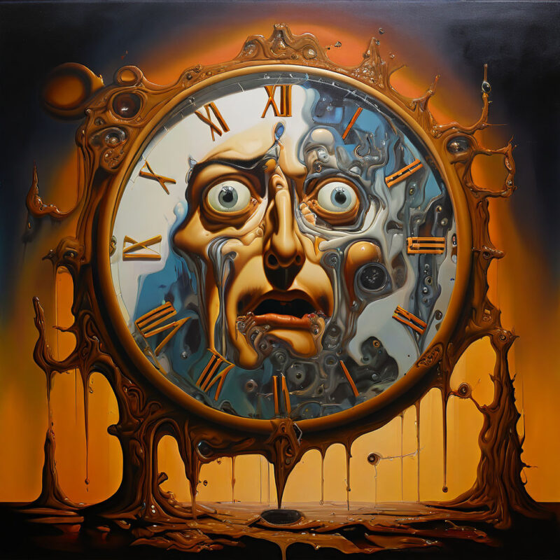 Playground 2.5 Salvador Dalí Inspired Constrained by Time Surreal Art