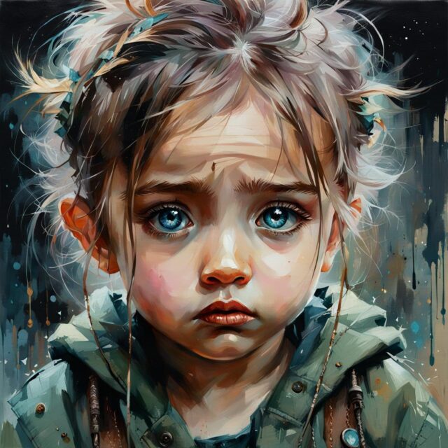 AI Image Prompt for Sadness and Sad Eyes